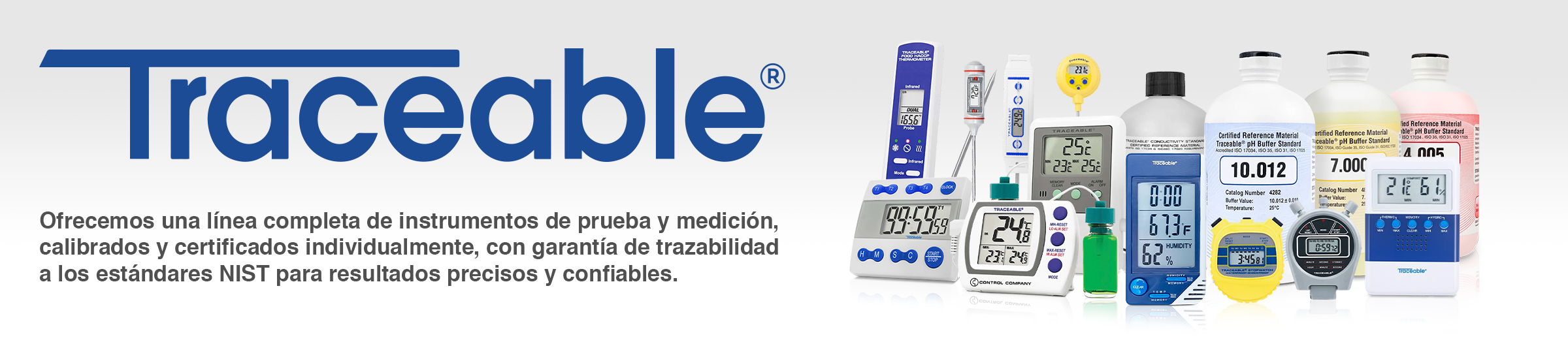 Traceable Products: Distribuidor Oficial México – Mercalab