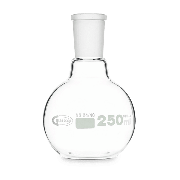 MATRAZ DE BOLA GLASSCO 058.202 CON FONDO PLANO Y JUNTA 24/40 – Mercalab